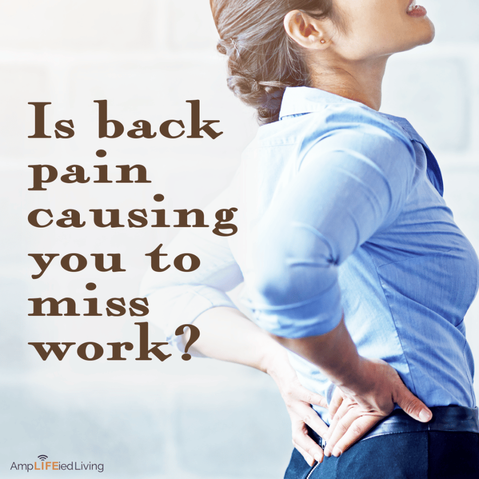 Missing Work with Back Pain — Toronto Neck and Back Pain Clinic